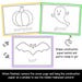 Halloween Pin Poking Fine Motor Center | Halloween Fall Party Activity ...