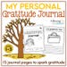 Gratitude Journal for Kids | Printable Thanksgiving Gratitude Activity ...