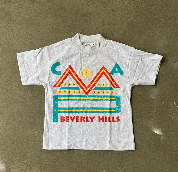 Vintage Camp Beverly Hills Deadstock T-shirt Small - Gem