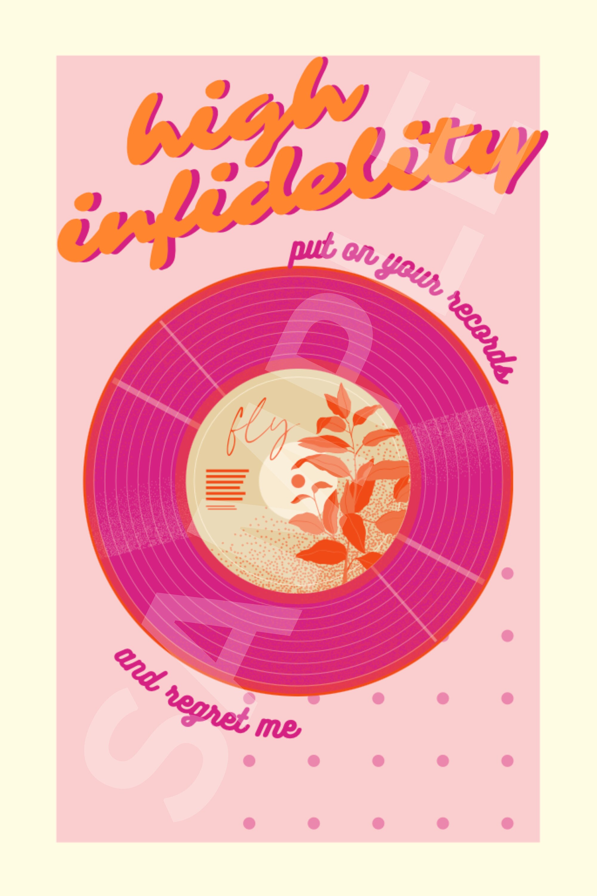 High Infidelity Poster, Taylor Swift, Wall Decor, Digital Download ...