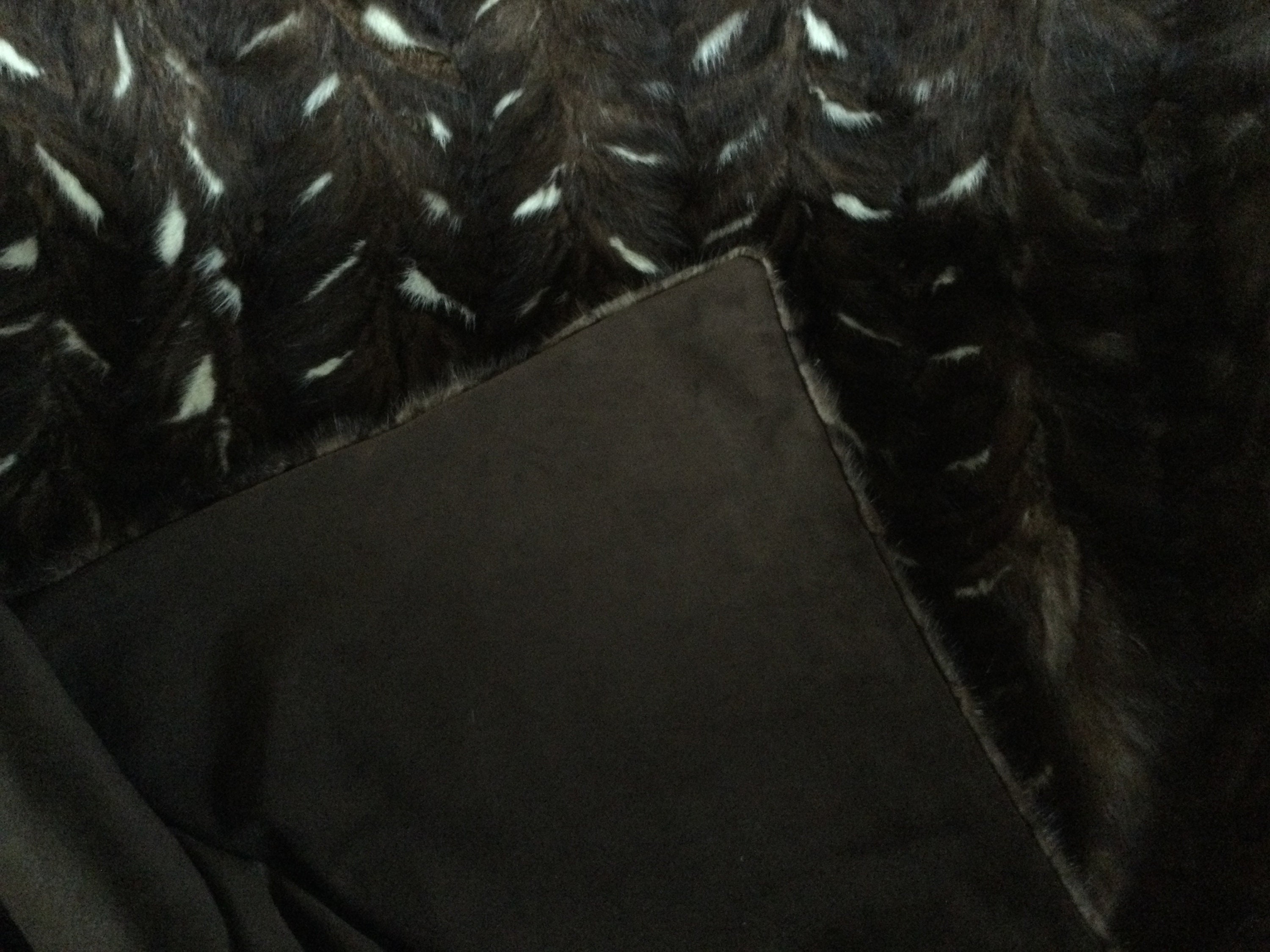 Recycled Real Mink Fur Throw and Cushion - Etsy