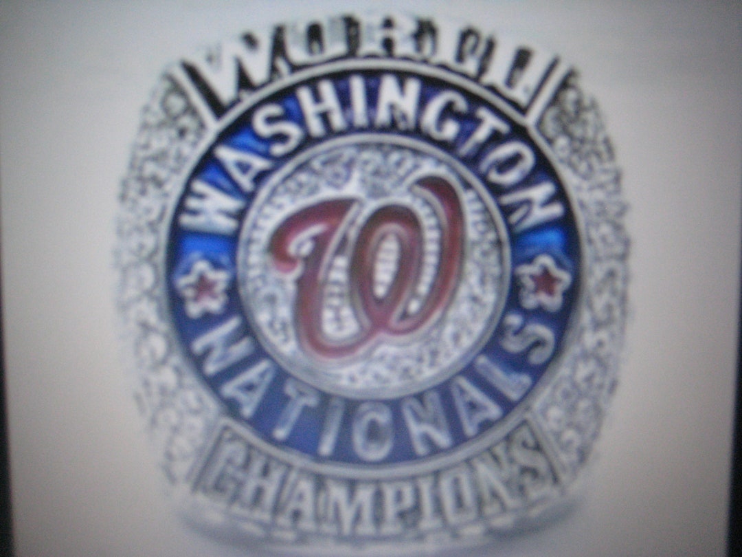 2019 Washington Nationals World Series Champions Ring - Etsy