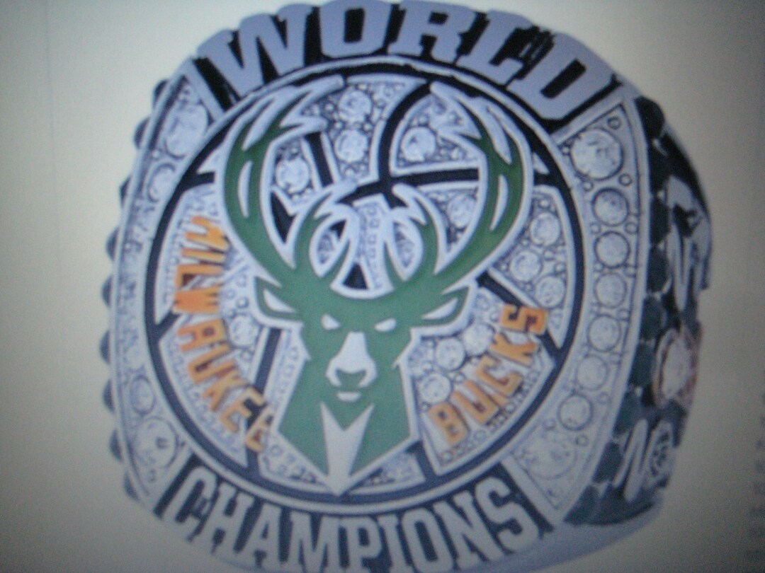 2021 Milwaukee Bucks NBA Championship Ring Giannis - Etsy