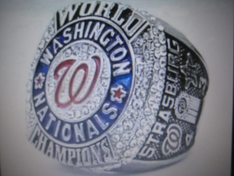 2019 Washington Nationals World Series Champions Ring - Etsy