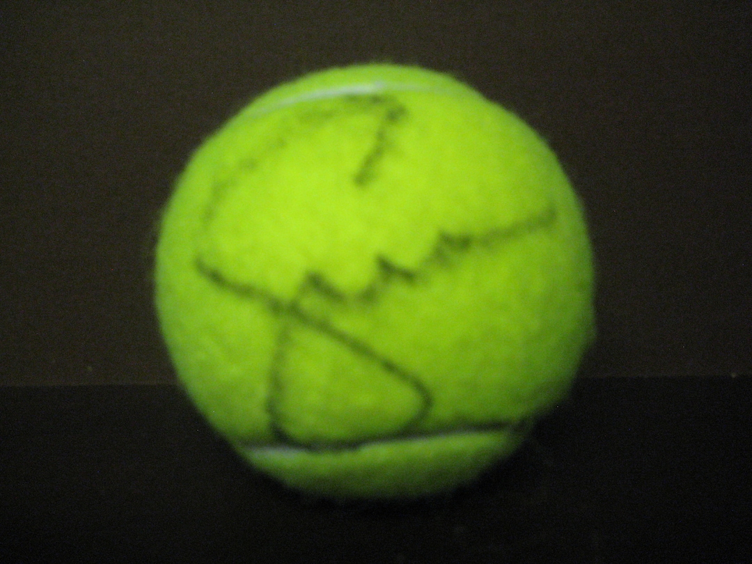 Serena Williams Tennis Great Hand Signed Tennis Ball W/coa - Etsy