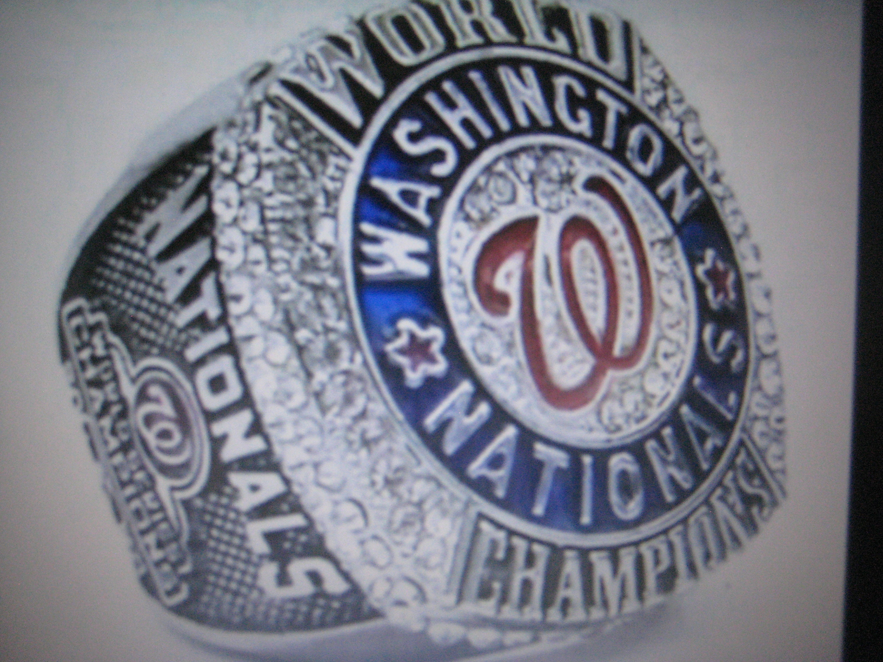 2019 Washington Nationals World Series Champions Ring - Etsy
