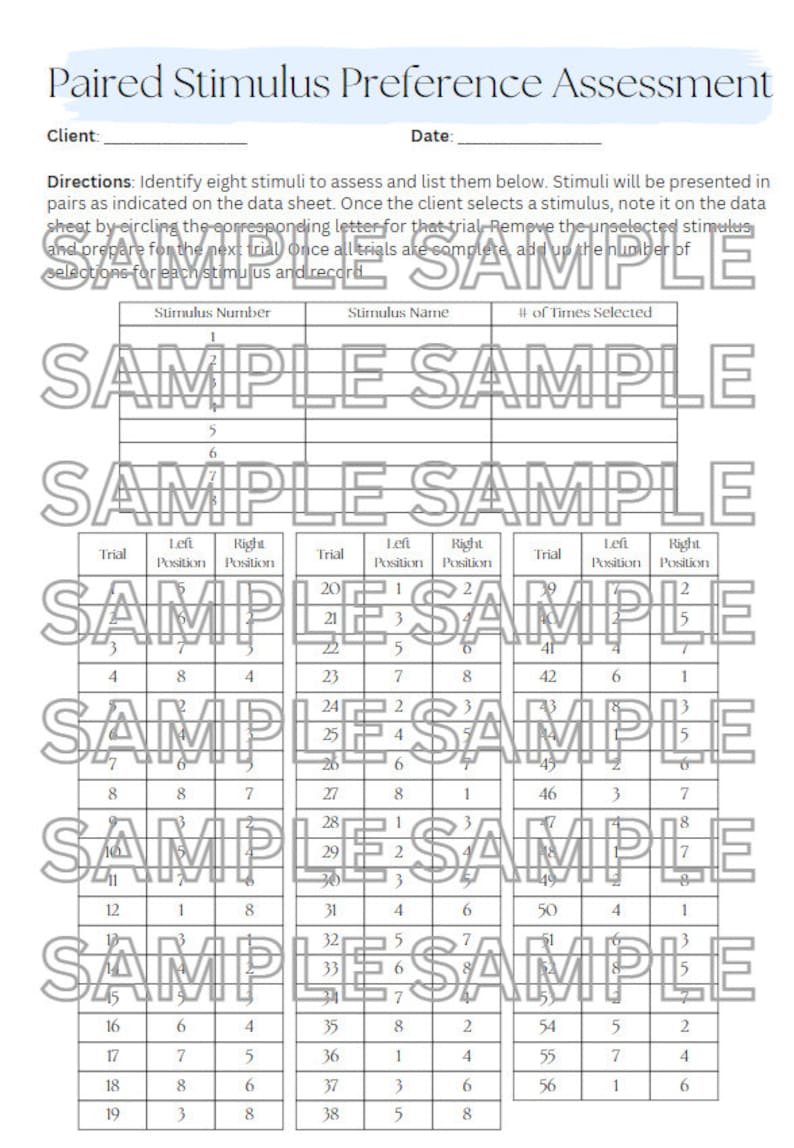 Paired Stimulus Preference Assessment Datasheet With Etsy paired-stimulus-preference-assessment-datasheet-with-etsy