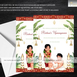 Upanayanam Invites in Thread Ceremony Invites Bhramin Invite ...