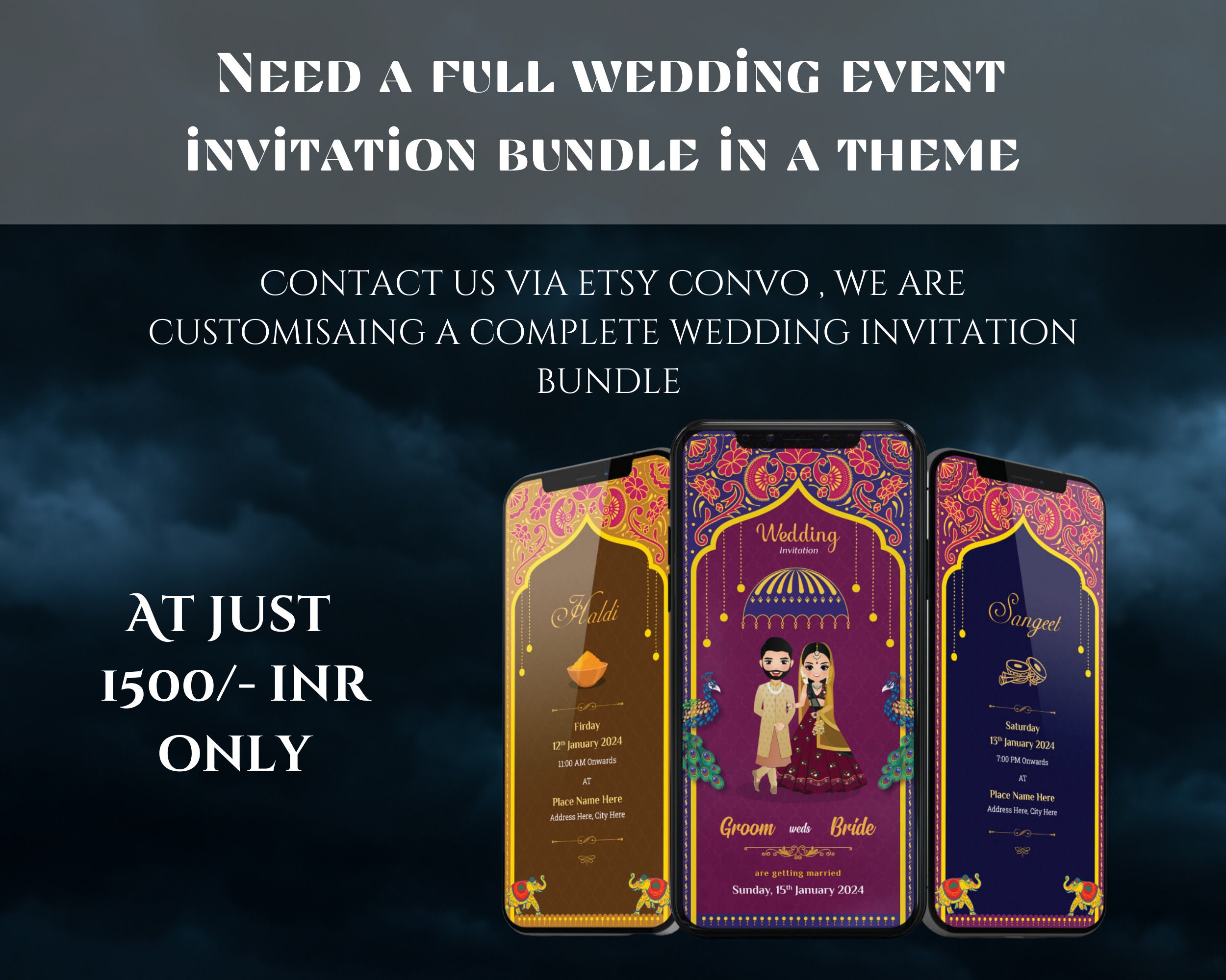 Indian House Warming Invitation & Grihapravesham Invites as ...