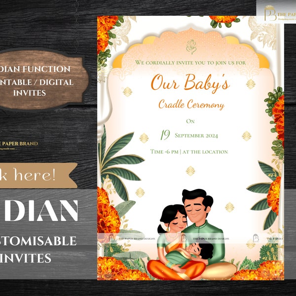 Cradle Ceremony Invitation - Etsy
