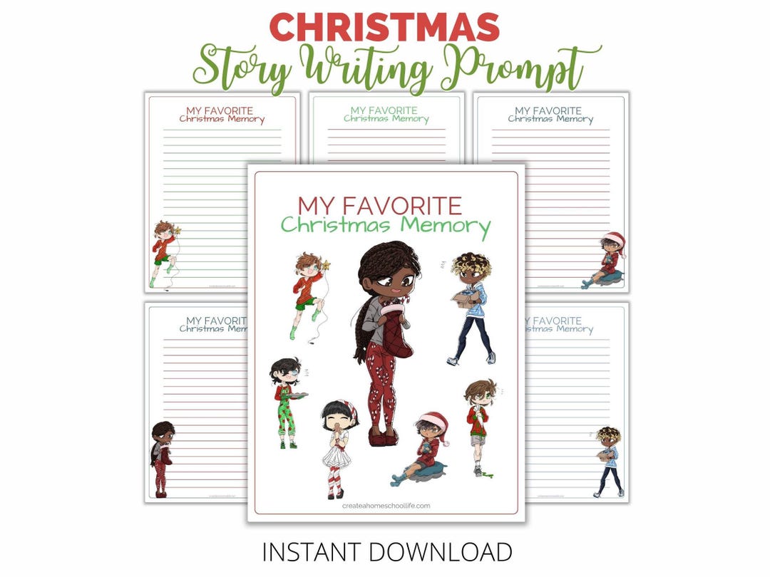 Christmas Writing Prompt Writing Prompt for Kids Christmas Memory ...