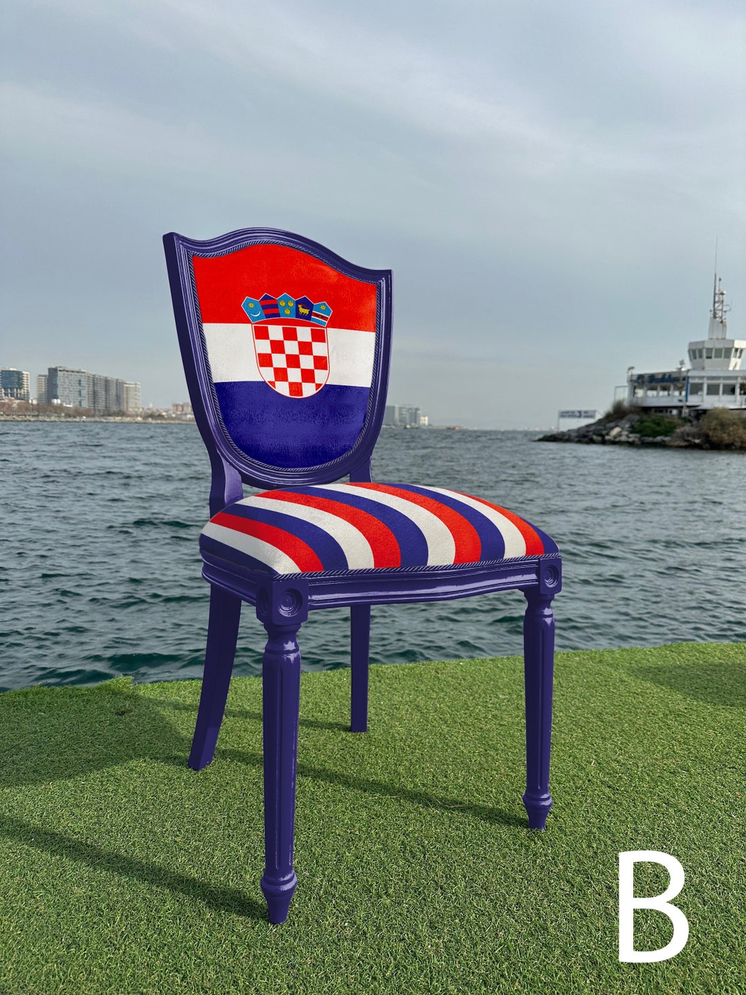 SPECIAL Croatia Flag Chair Flag Chair Chair Animal Chair - Etsy