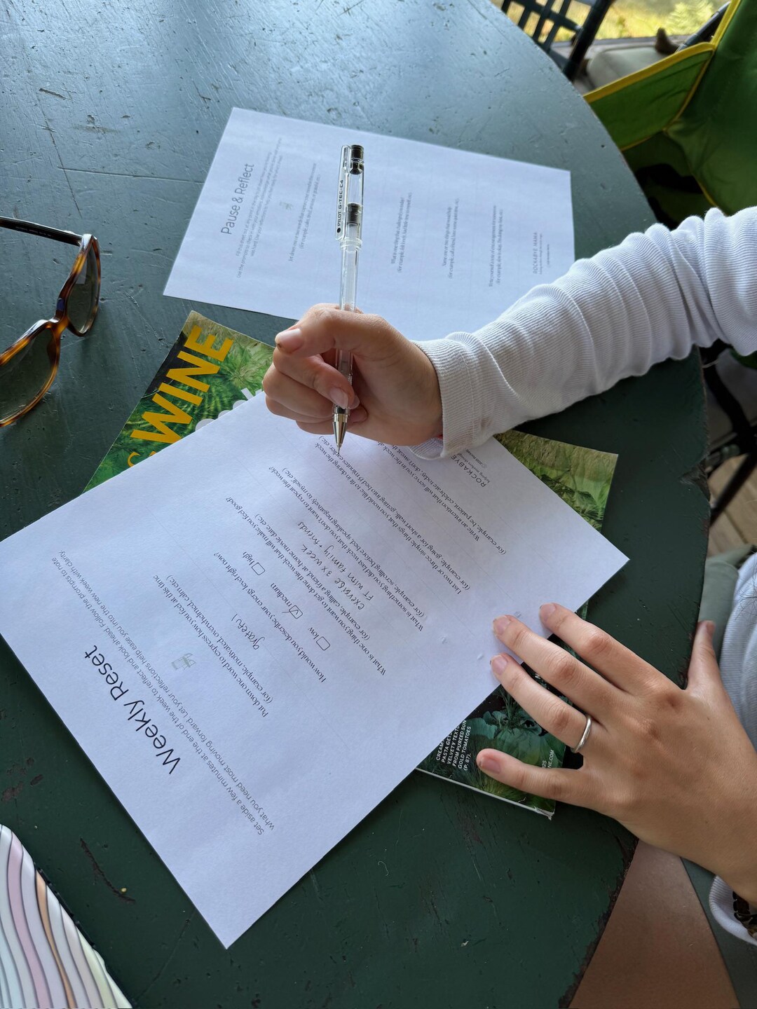 Postpartum Worksheet Bundle | Daily & Weekly Printable Check-in and ...