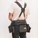 Professional Carpenter Leather Tool Belt, Tool Belt With Suspenders, Tool Belt Pouch, Handmade ...