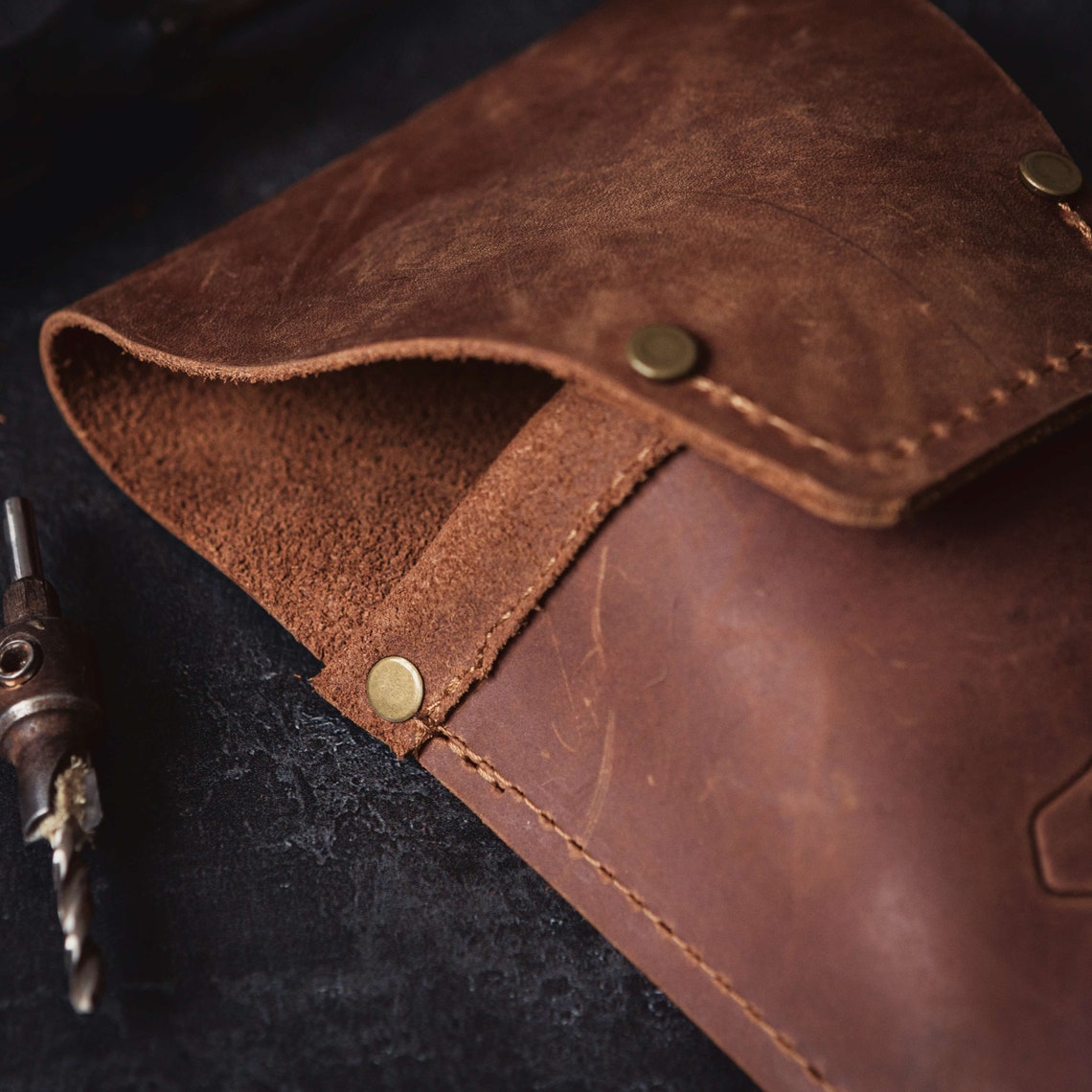 Leather Block Plane Pouch, Tan, Carpenter, Woodworkers, Joiners ...