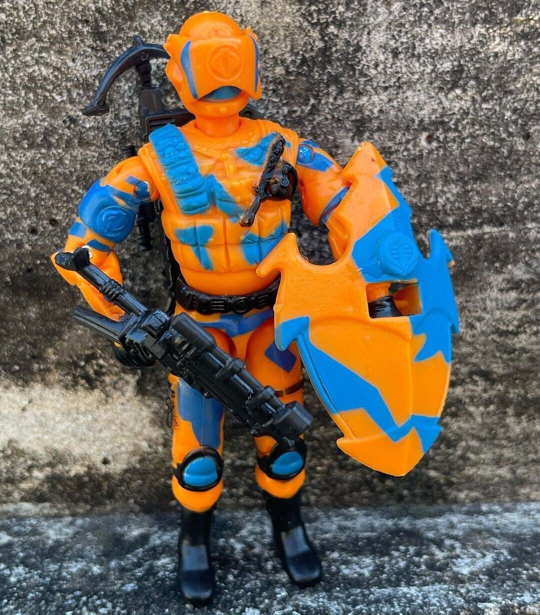 GI Joe Black Major Vintage Style Alley Viper Enforcer - Etsy