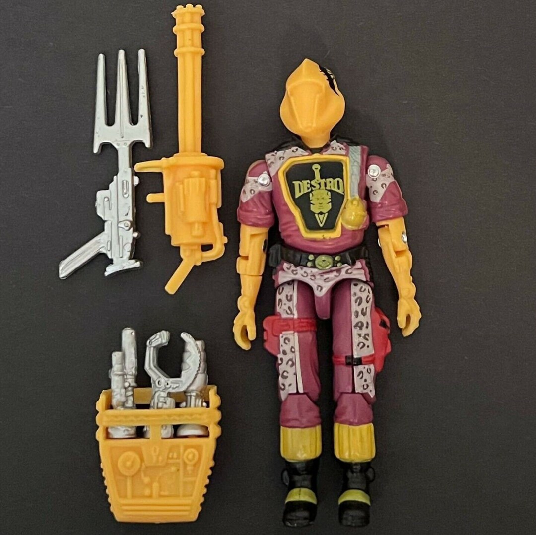 GI Joe Black Major Vintage Style Pimp Daddy Destro BAT - Etsy