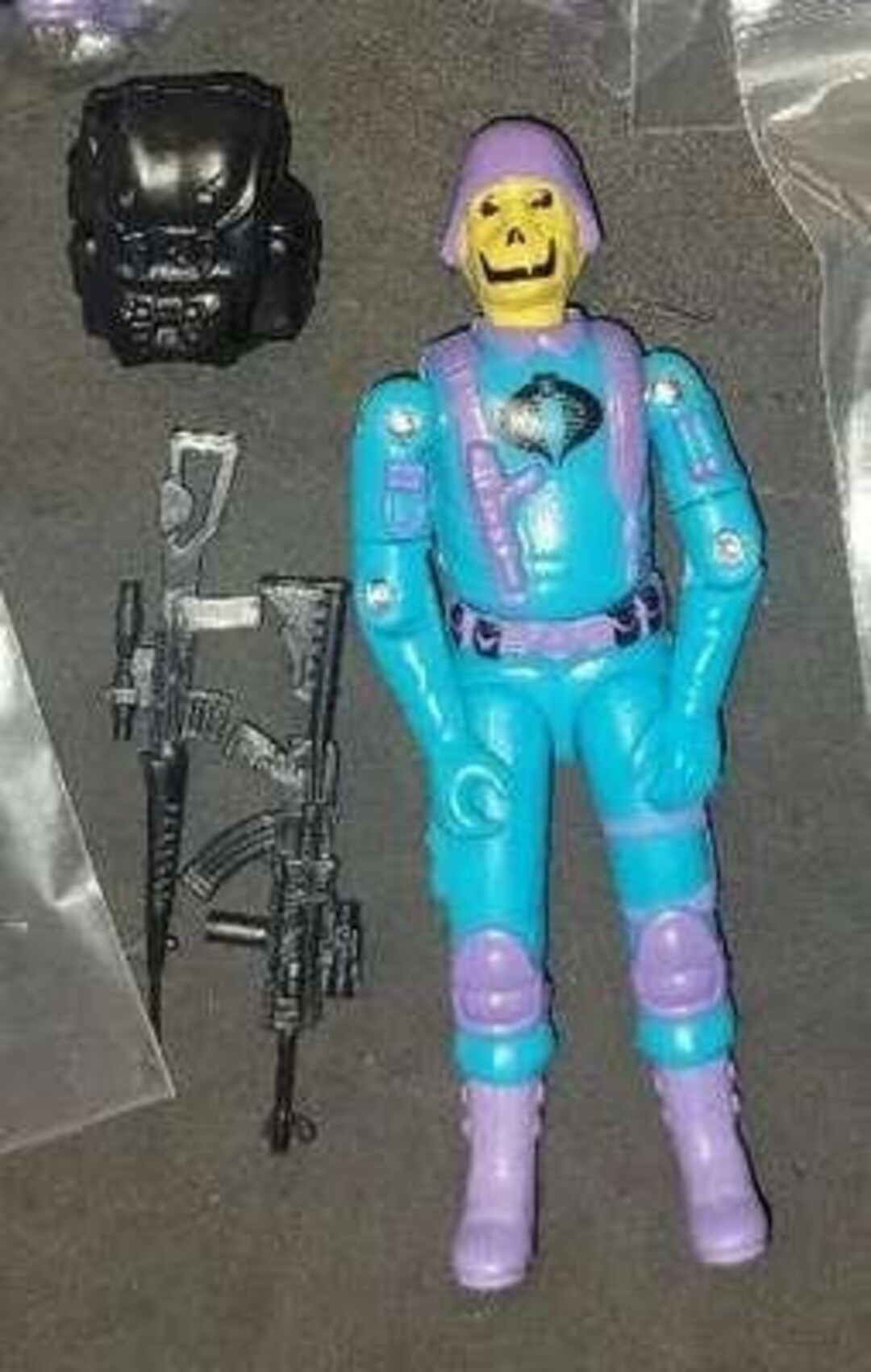 GI Joe Black Major Vintage Style MOTU Skeletor Cobra Trooper - Etsy