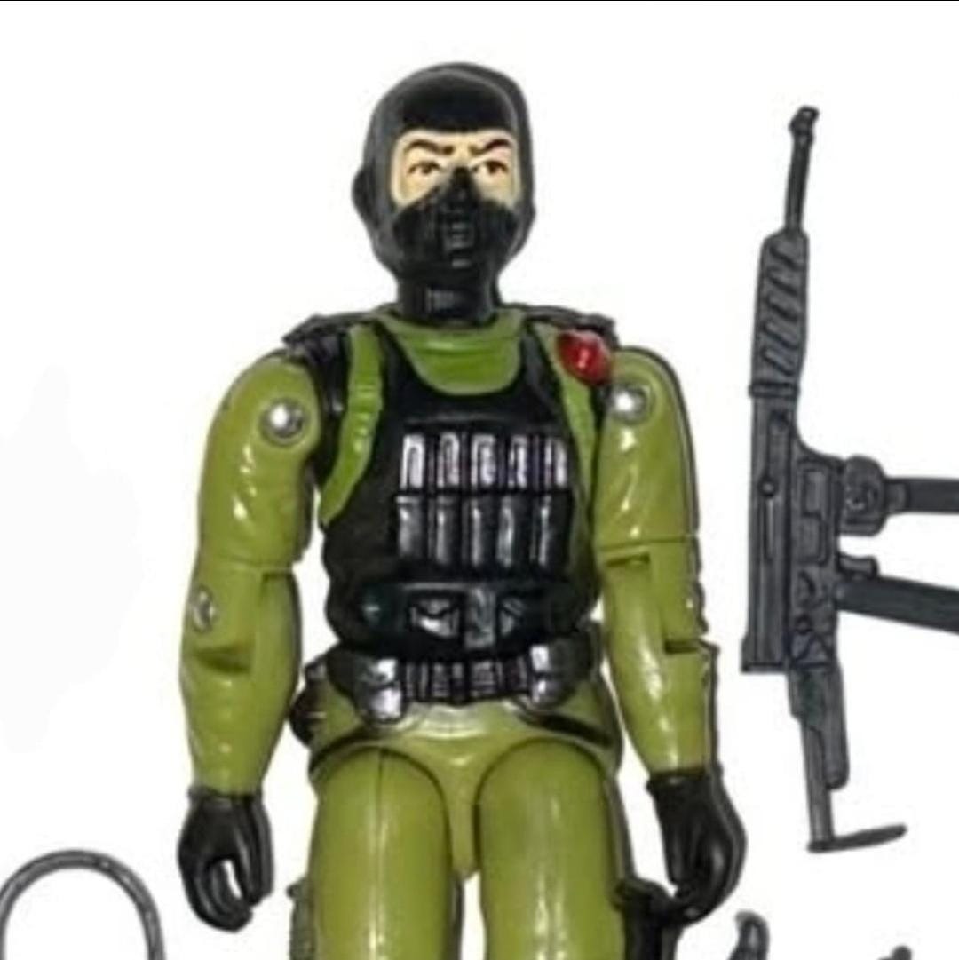 GI Joe Black Major Vintage Style Nightforce Beachhead - Etsy