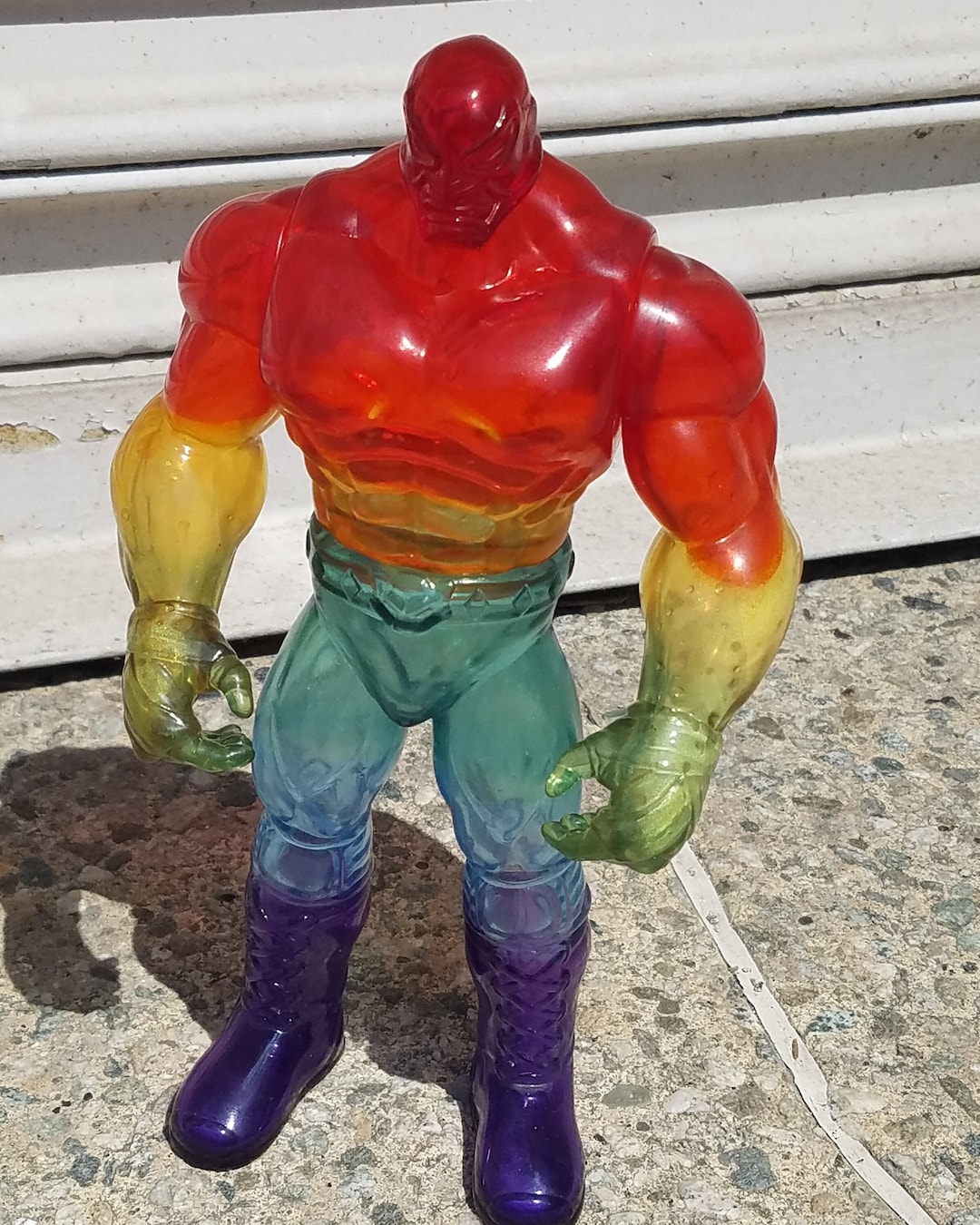 Last Bastion Studios Rainbow King Jaguar Custom Sofubi - Etsy