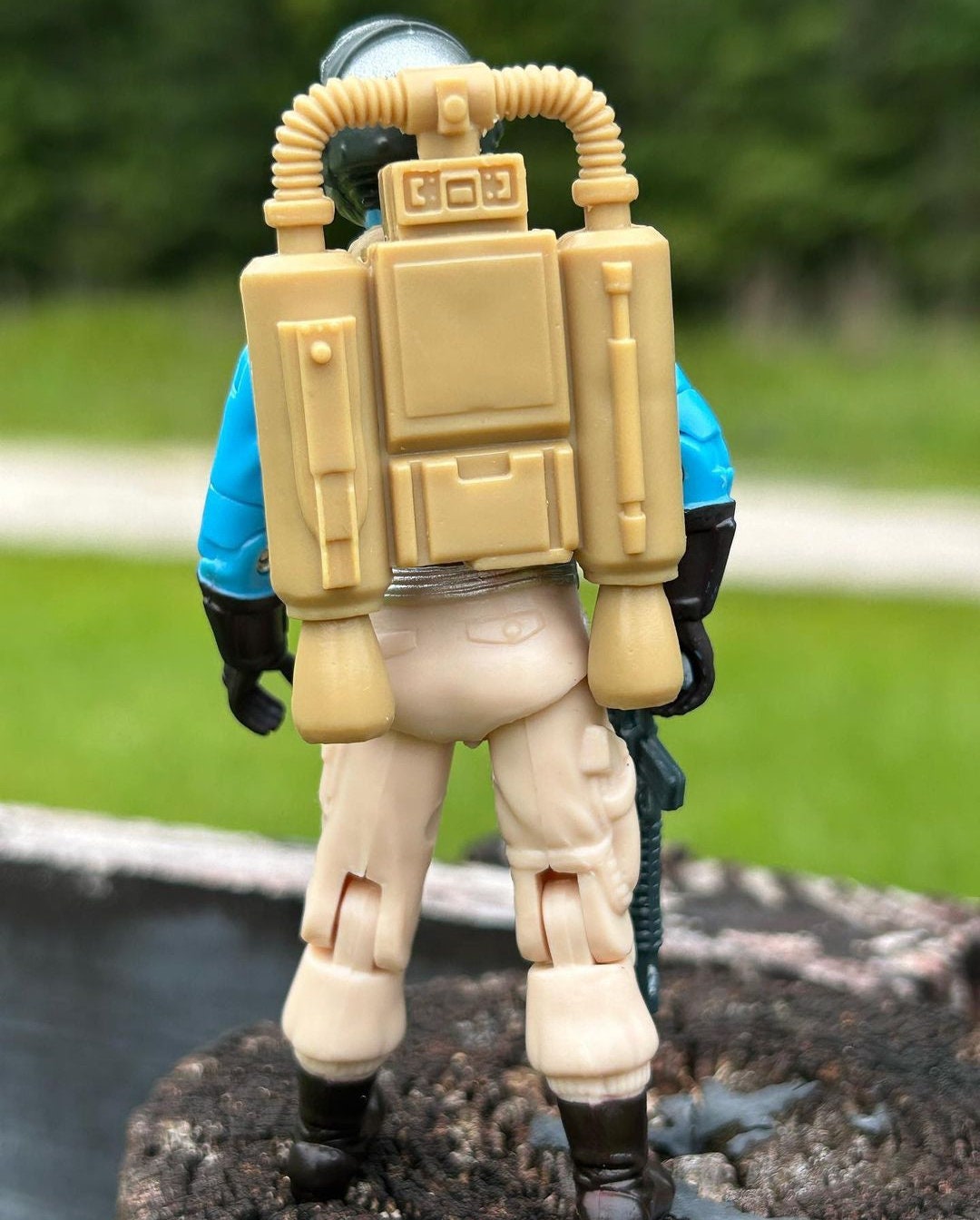 GI Joe Vintage Style Black Major Steel Brigade Trooper - Etsy