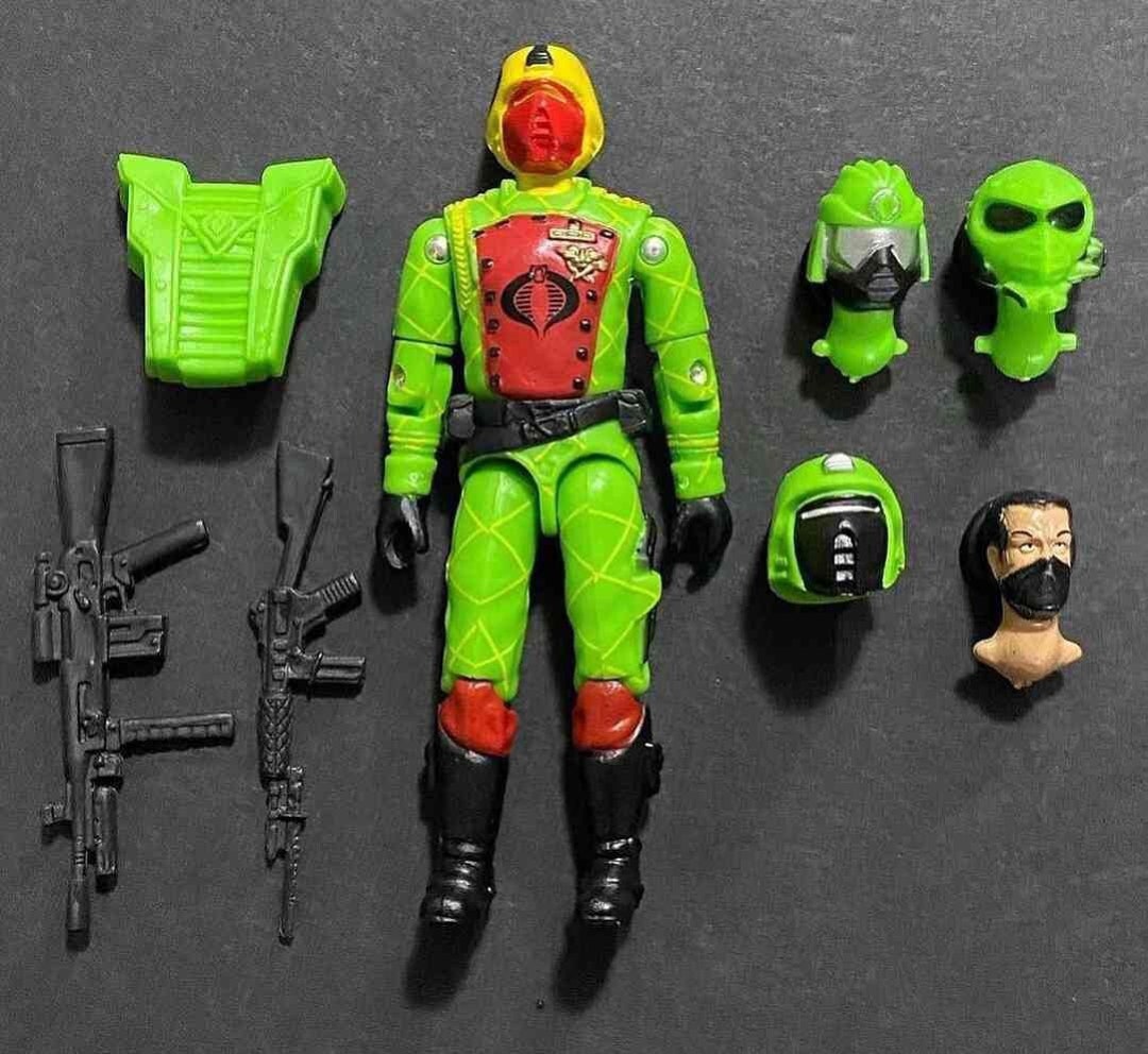 GI Joe Black Major Vintage Style Python Patrol Crimson Guard - Etsy