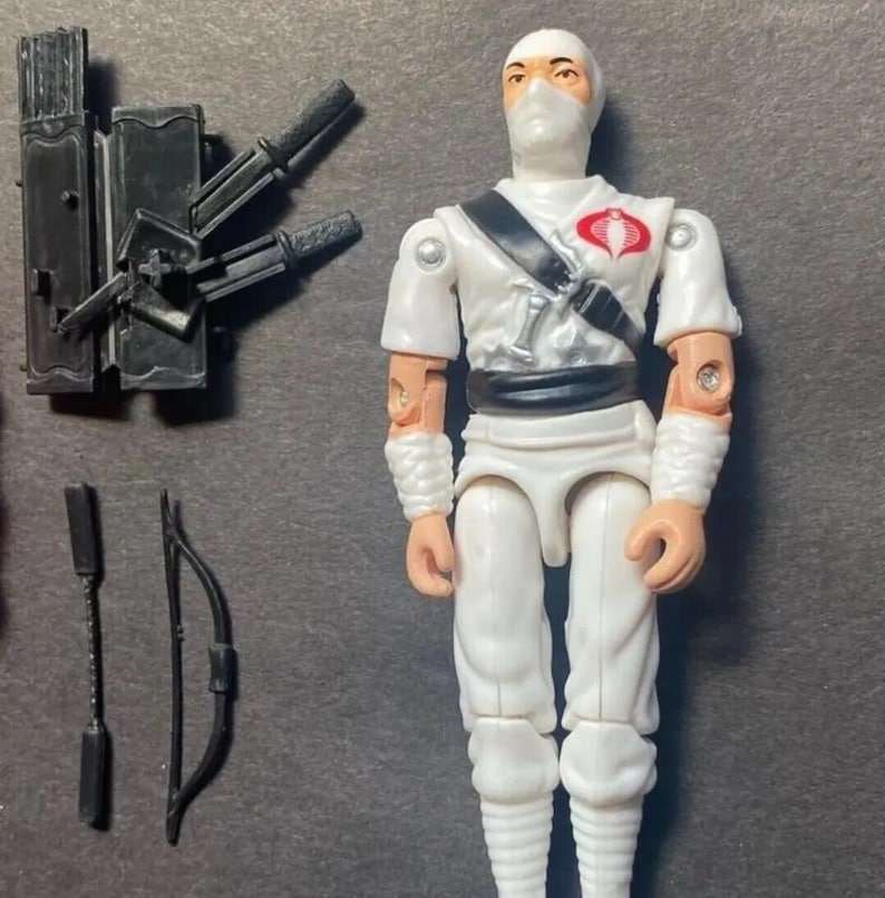 GI Joe Black Major Vintage Style Storm Shadow - Etsy