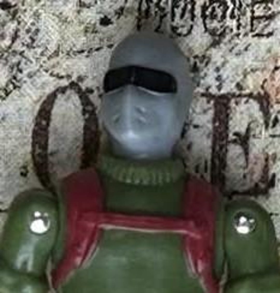 GI Joe Black Major Vintage Style Snake Eyes Storm Shadow Camo Commando ...
