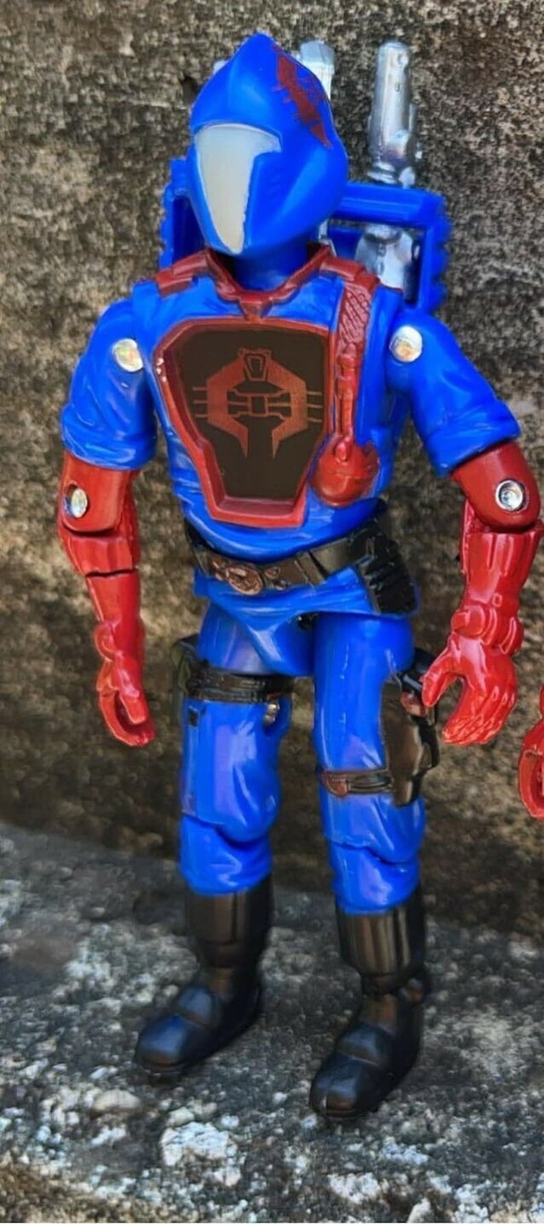 GI Joe Black Major Vintage Style Viper BAT - Etsy