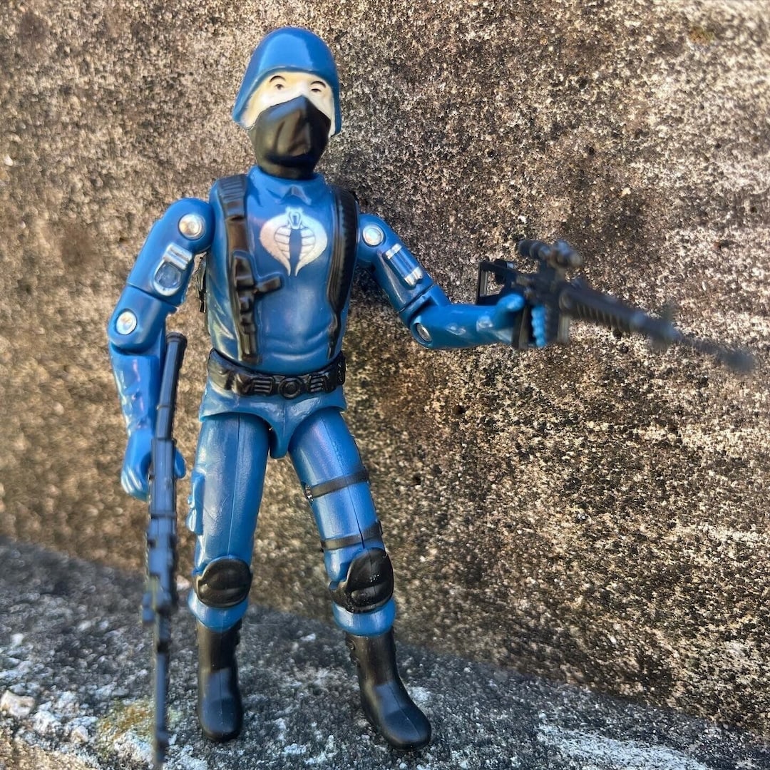 GI Joe Black Major Vintage Style Cobra Viper Pilot Trooper - Etsy