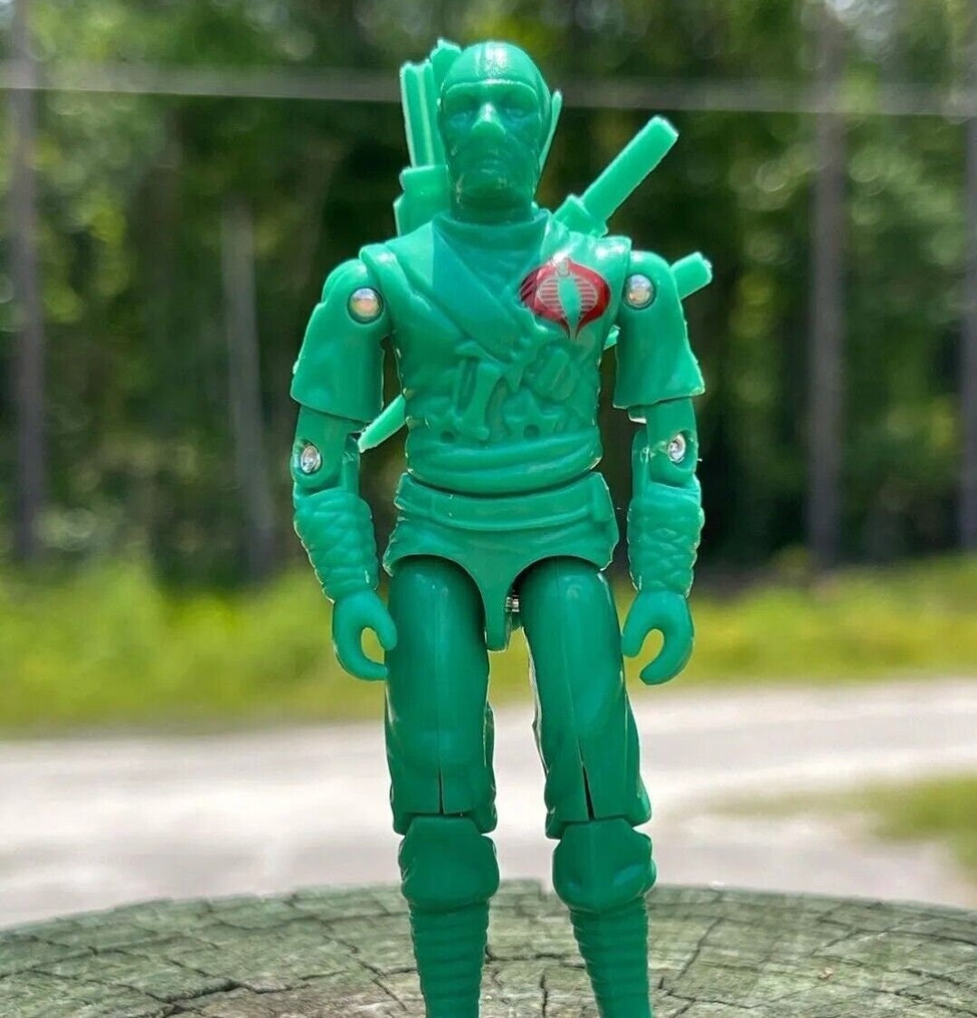GI Joe Black Major Vintage Style Green Prototype Storm Shadow - Etsy