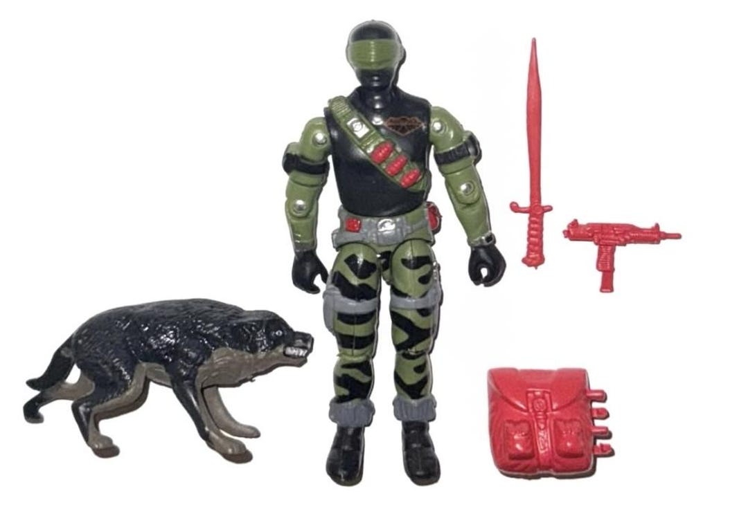 GI Joe Black Major Vintage Style Nightforce Snake Eyes V2 - Etsy