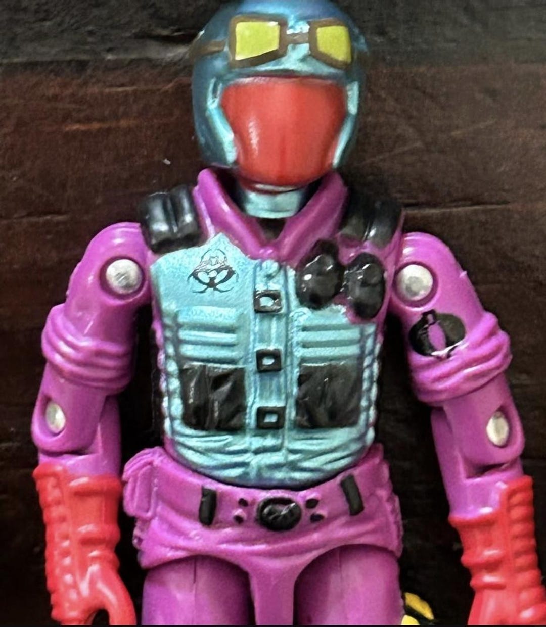 GI Joe Black Major Vintage Style Toxo Viper Elite - Etsy