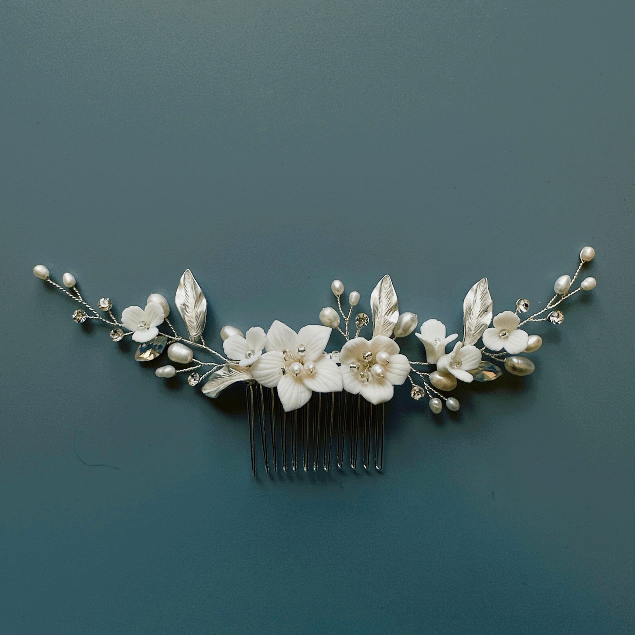 Wedding Hair Accessory With Pearls Pearl Bridal Hair Vine - Etsy