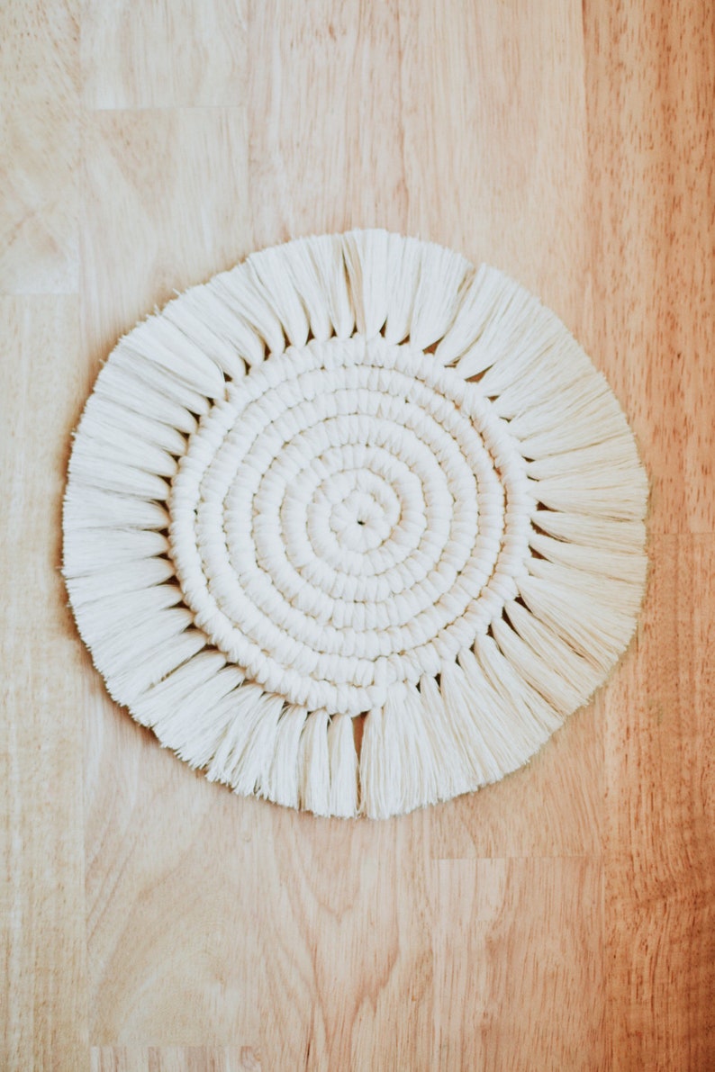 Macrame Diffuser Mat - Etsy