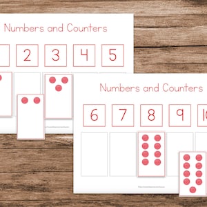 Montessori Math Busy Binder Activities - Etsy