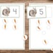Spring Rabbit Numbers and Counters Activity montessori Preschool Math ...
