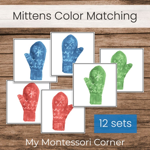 Mitten Card - Etsy