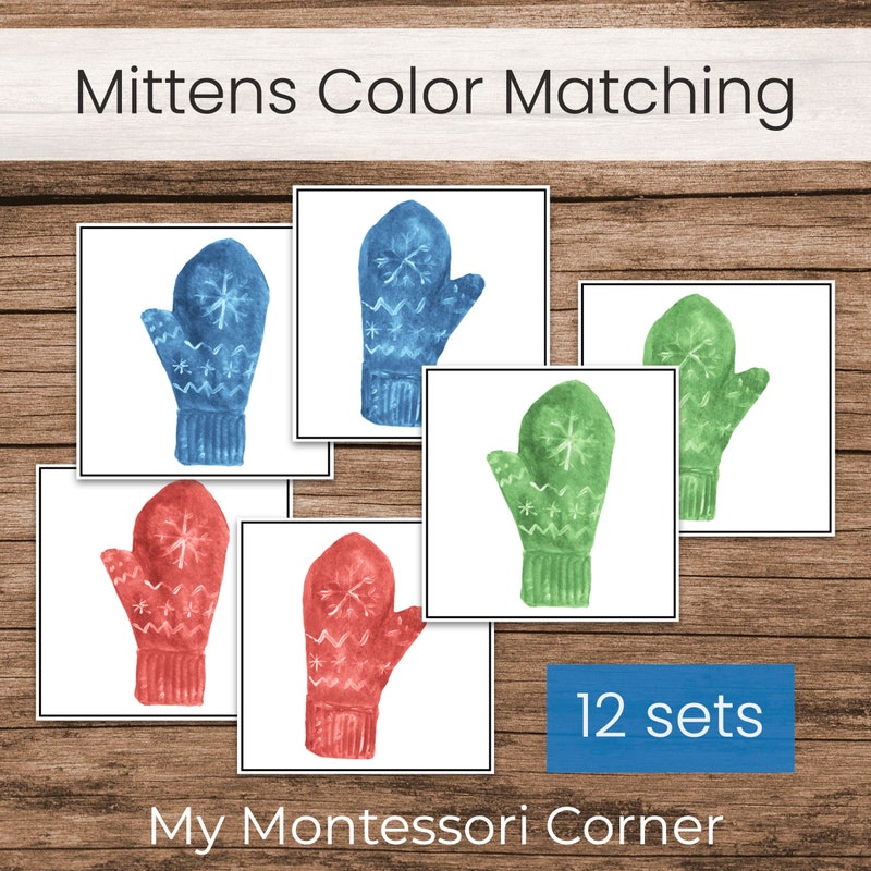 Mitten Card - Etsy