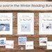 Winter Montessori Blue Series Reading Cards (picture and Word Matching ...