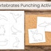 Dotted Punching Shapes Mega Bundle (montessori Fine Motor Printables ...