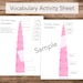 Montessori Pink Tower Printable Activities - Etsy