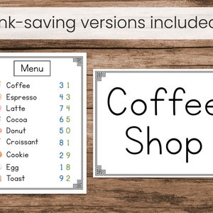 Montessori Golden Beads Coffee Shop Math Play Set, Place Value Game - Etsy