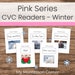Winter CVC Decodable Readers (montessori Pink Series Books) - Etsy