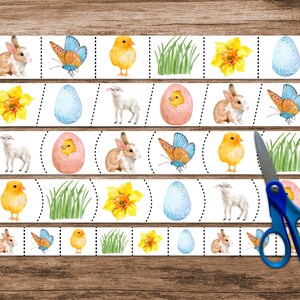 Spring Cut and Paste Activity Pack (preschool Fine Motor Printables) - Etsy