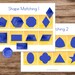 Montessori Shapes and Colors Busy Binder Activities preschool Matching ...