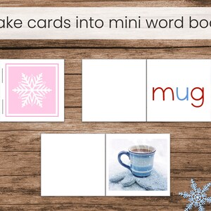 Winter Reading Bundle (montessori Pink, Blue and Green Series) - Etsy