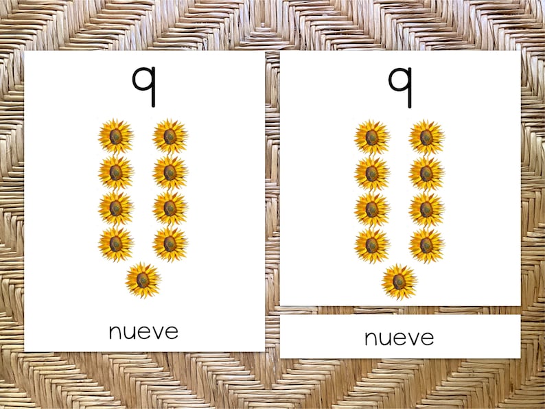 SPANISH 3-part Cards Basics Bundle: Shapes, Colors, Numbers, Nature ...