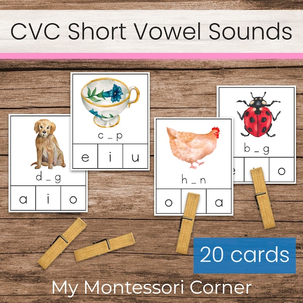 Vowel Sounds - Etsy