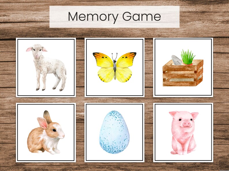 Spring Preschool Activity Bundle montessori Printable - Etsy